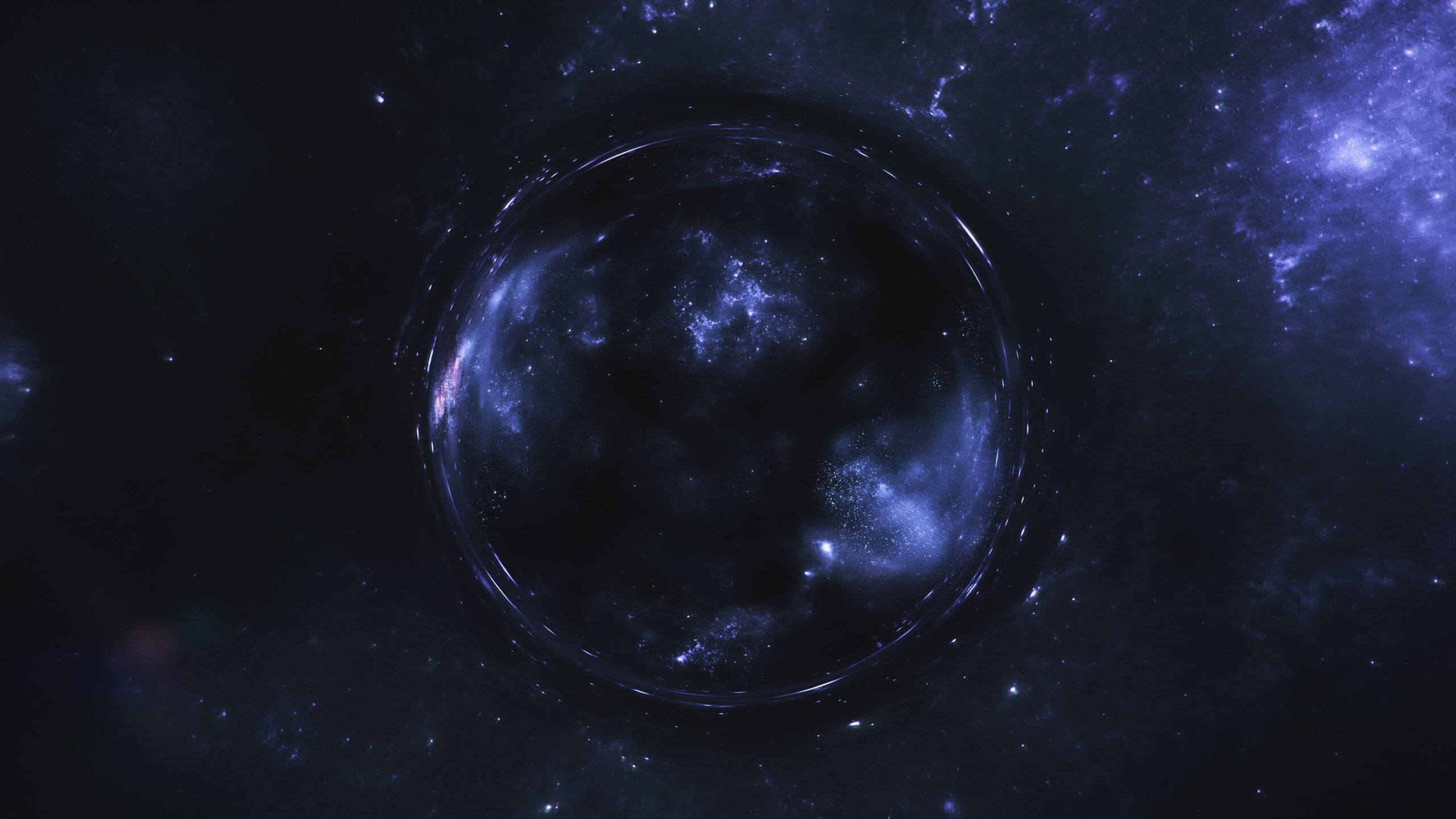 Wormhole Animation 01 Blue