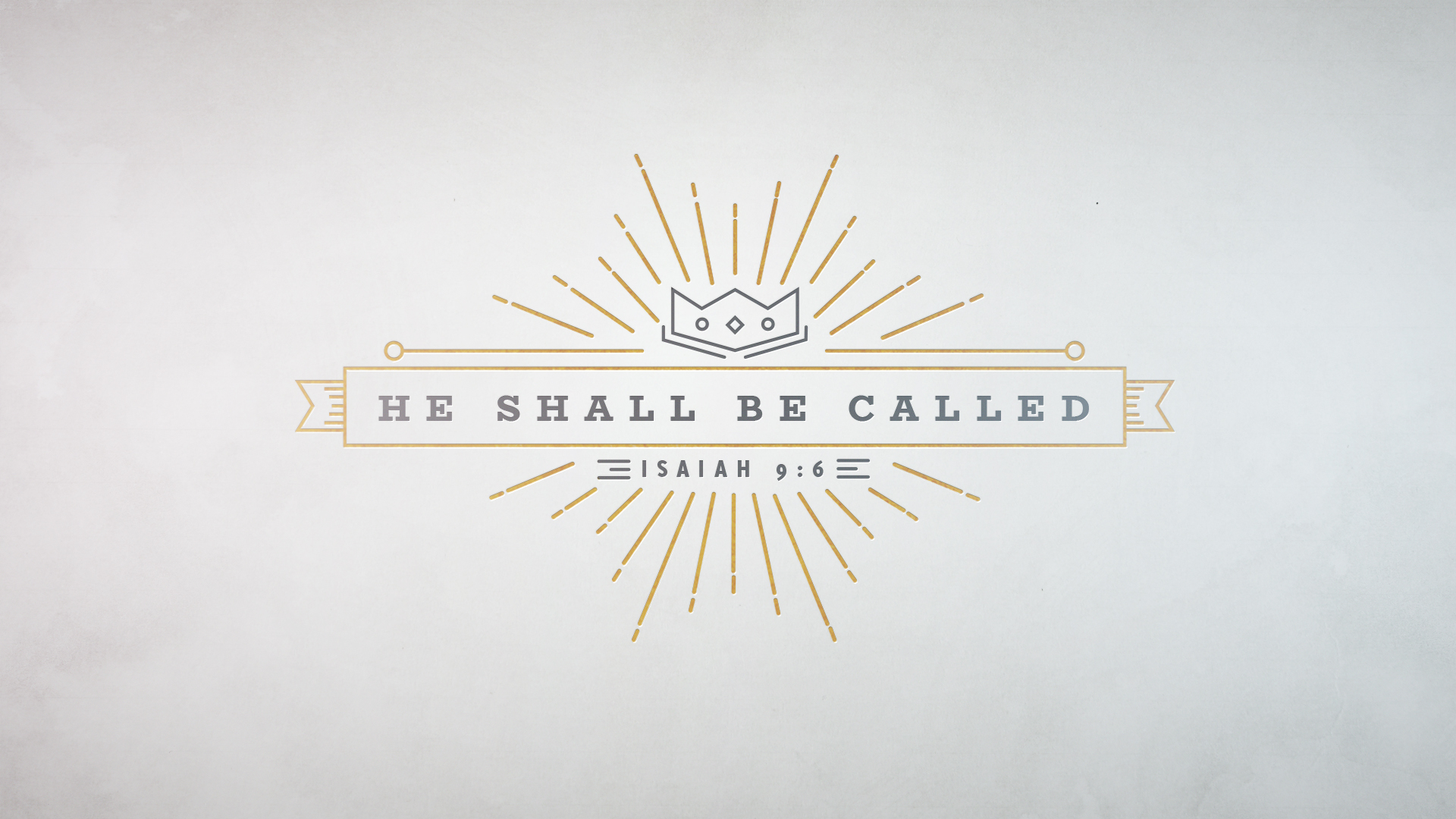 Christmas: He Shall Be Called - Sermon Series Graphics