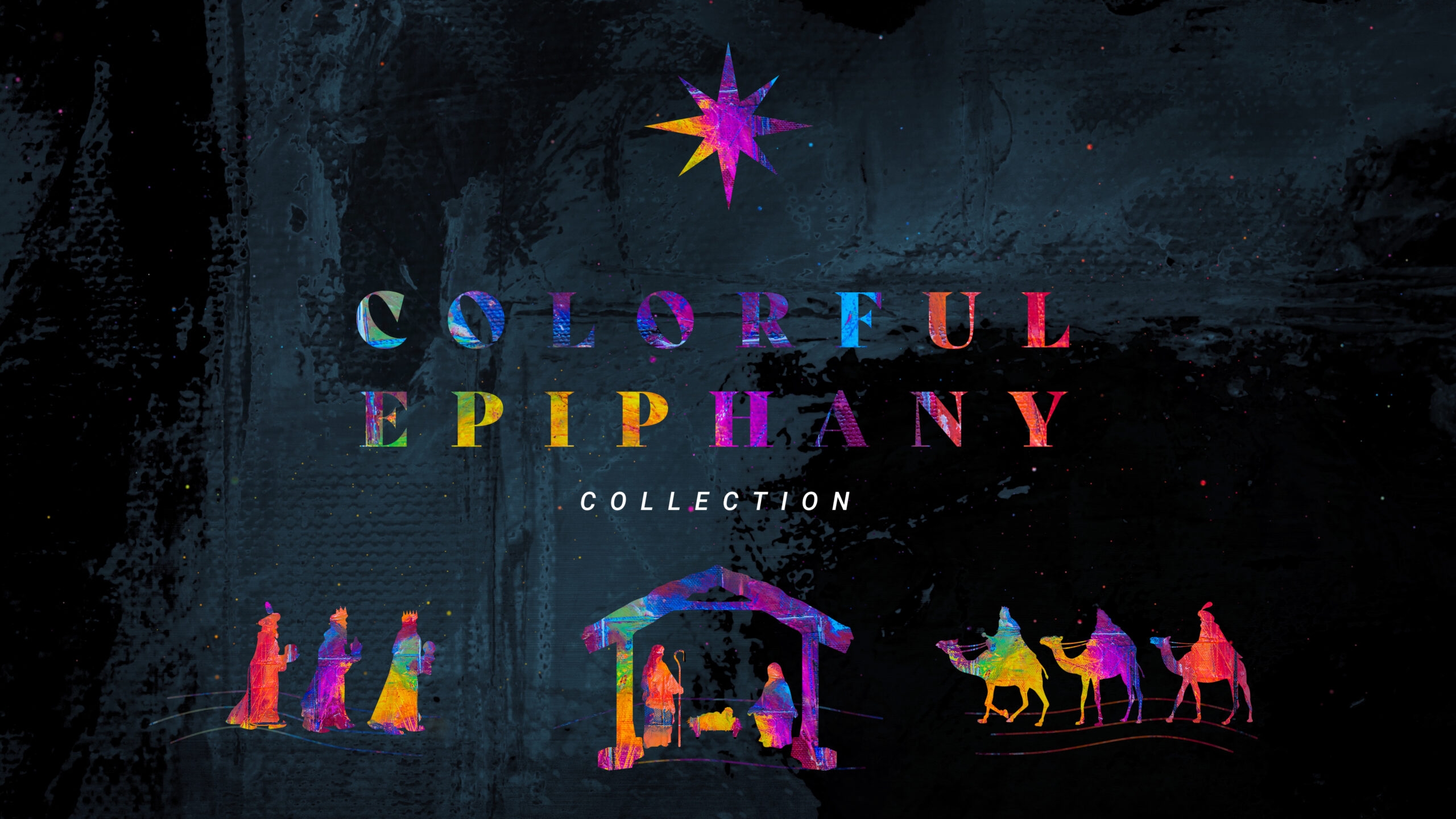 Colorful Epiphany - Church Motion Backgrounds | Story Loop