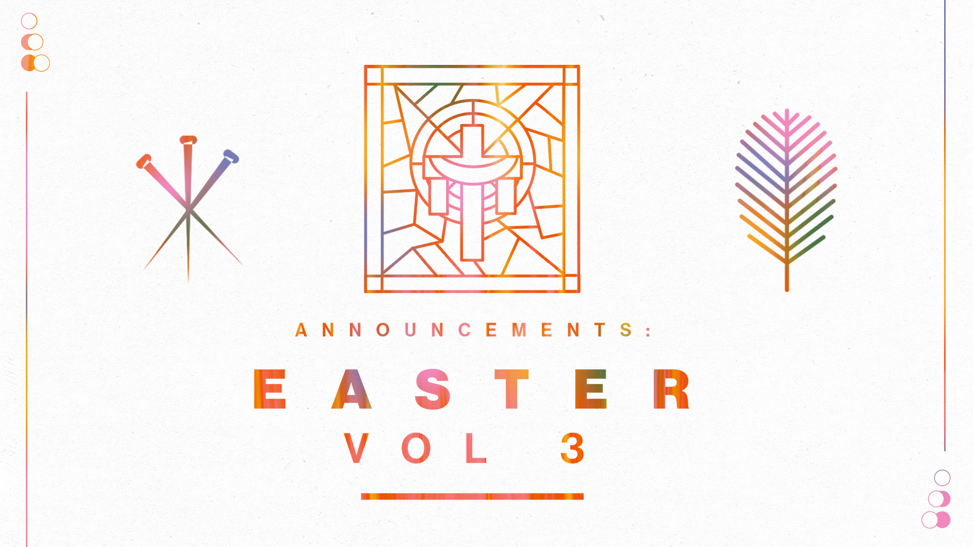 Easter Vol 3 Editable Ministry Graphics | Story Loop