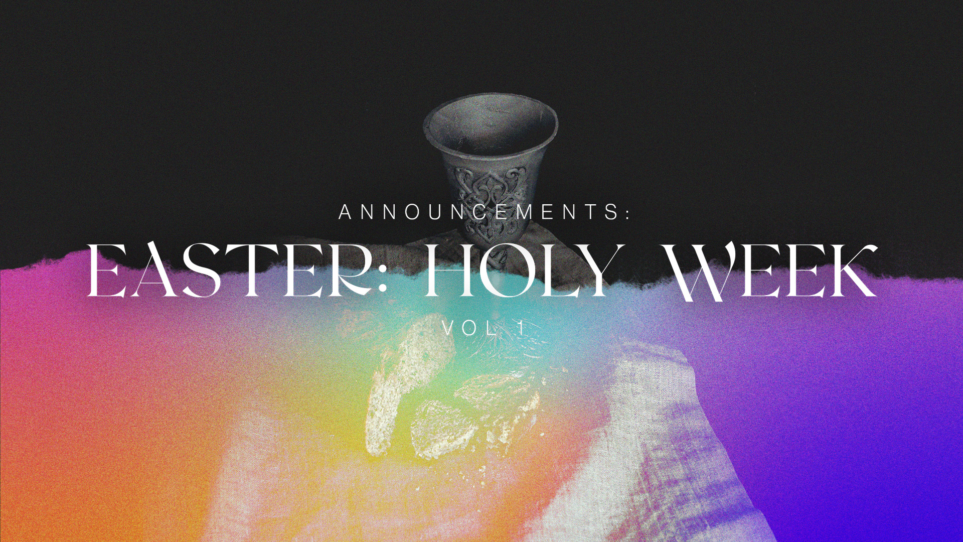 Editable Easter Grahpics: Holy Week Vol 1 | Story Loop