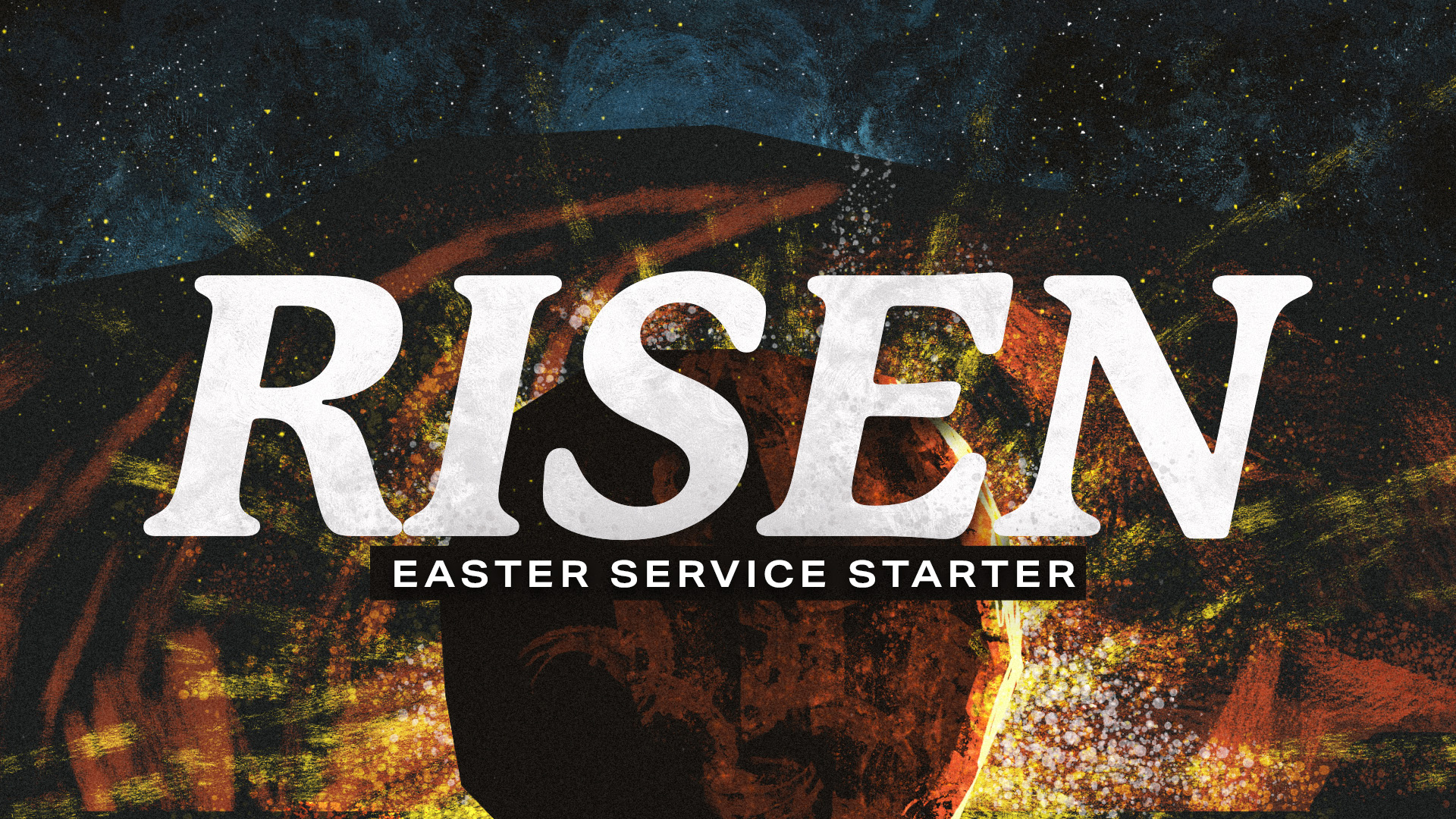 Risen Easter Service Starter Service Starter Worship Intro | Story Loop