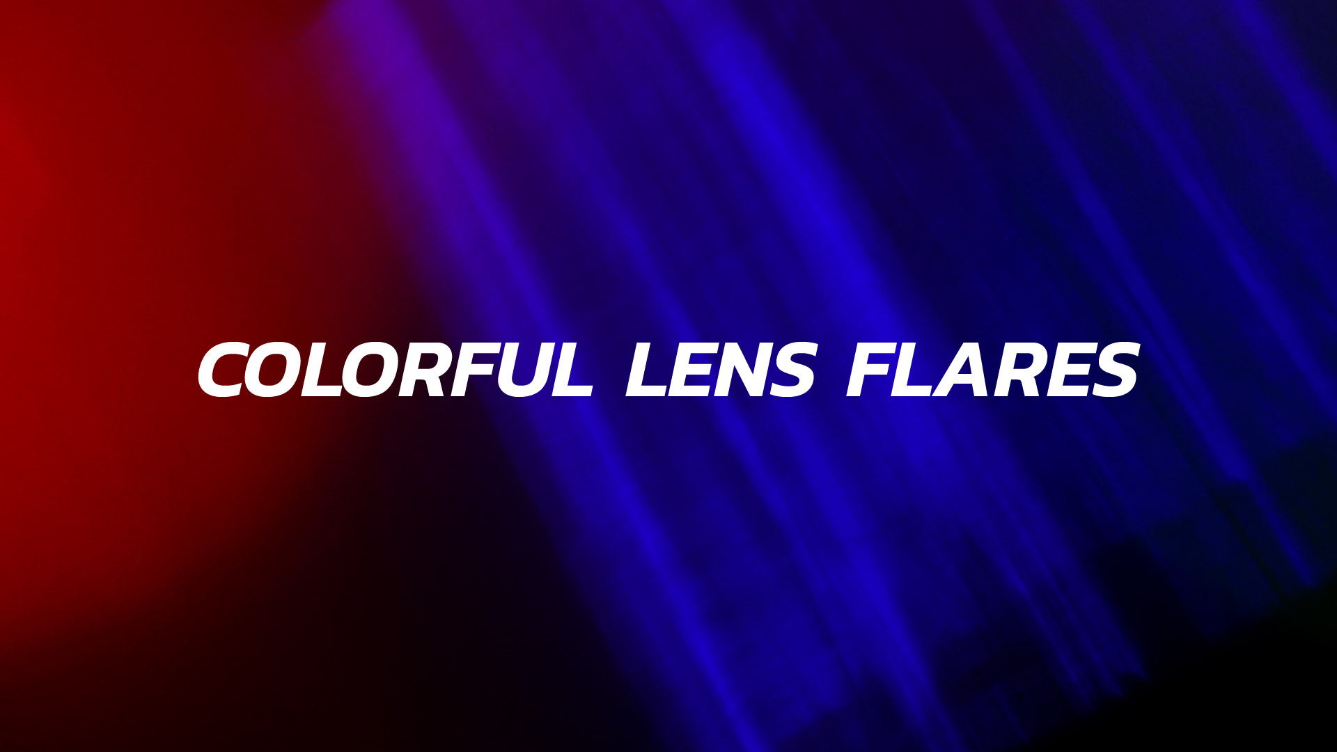 Colorful Lens Flares, Creator Resources, Stock Footage