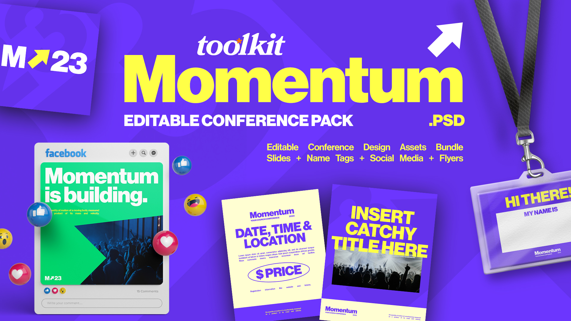 Momentum Conference Assets Bundle | Story Loop
