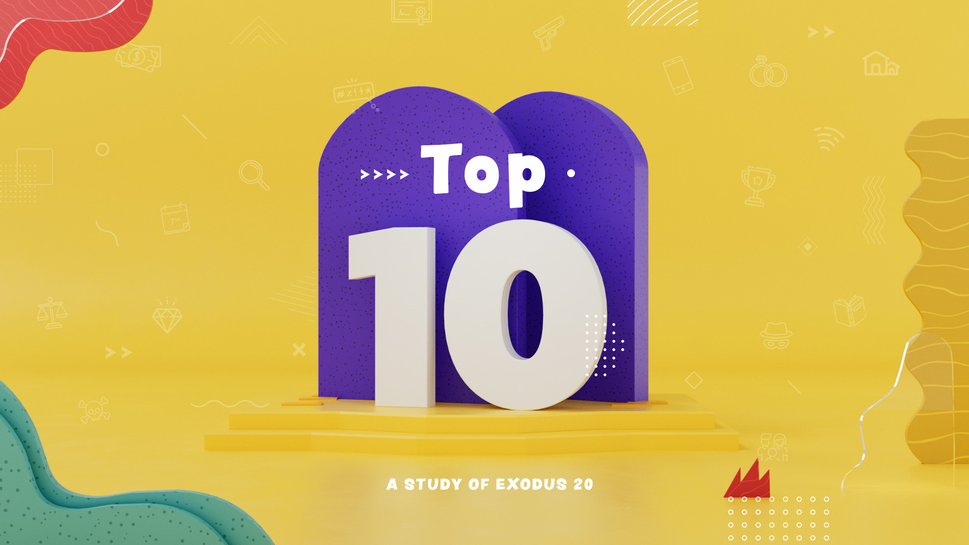 Top 10 - Editable Sermon Series Graphics