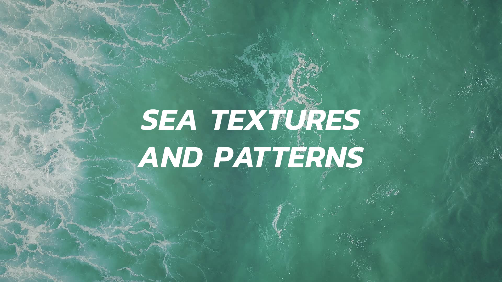 Sea Textures and Patterns, Stock Footage